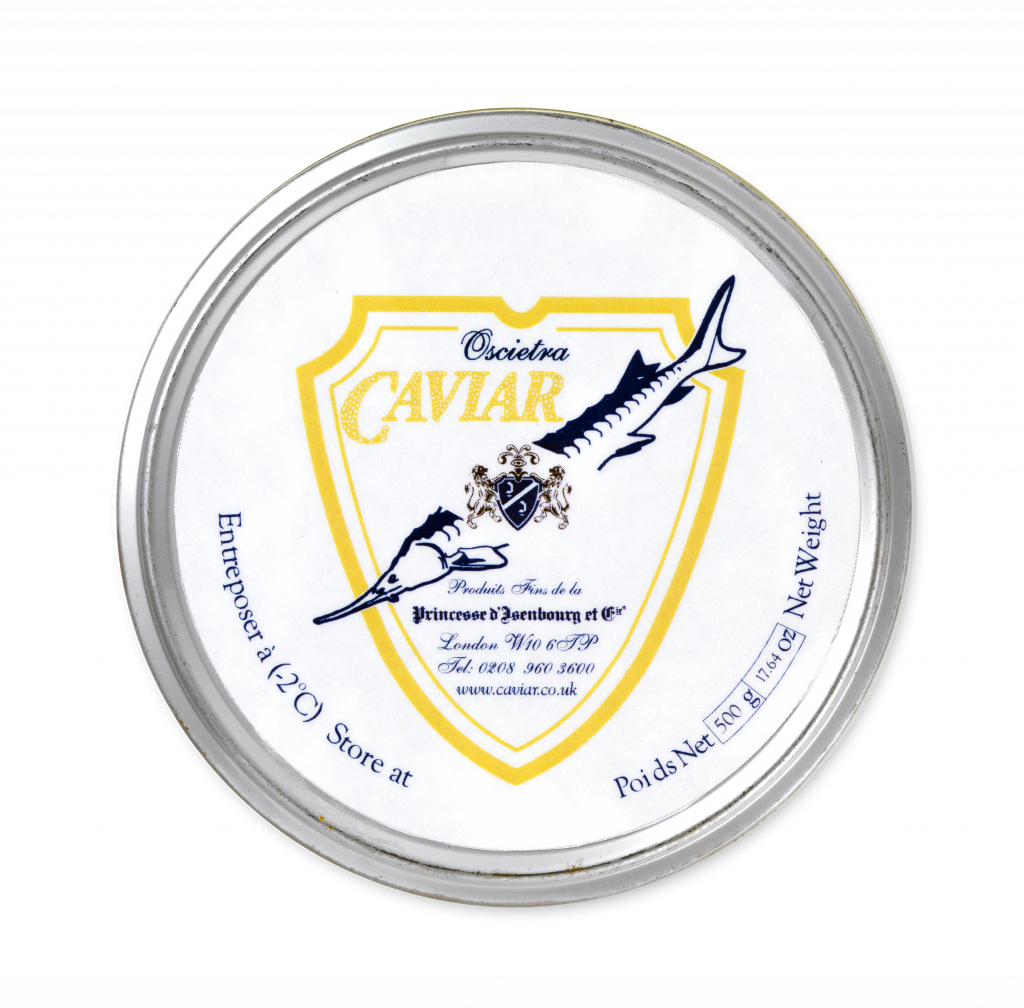 Caviar Oscietra – 500g – Princesse d′Isenbourg – Caviar, Champagne ...